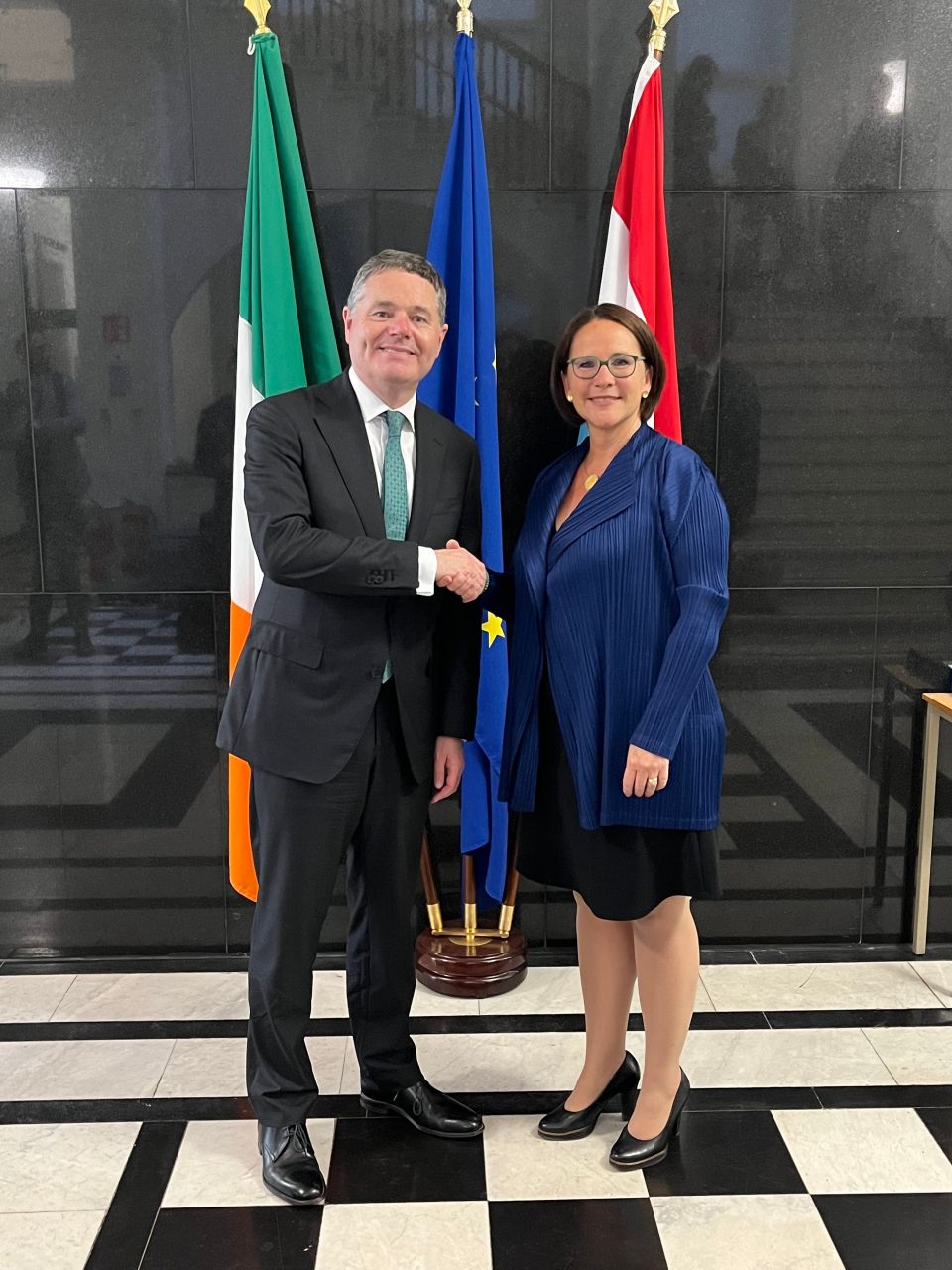 Visite de travail de Xavier Bettel et Yuriko Backes à Dublin - Embassy ...